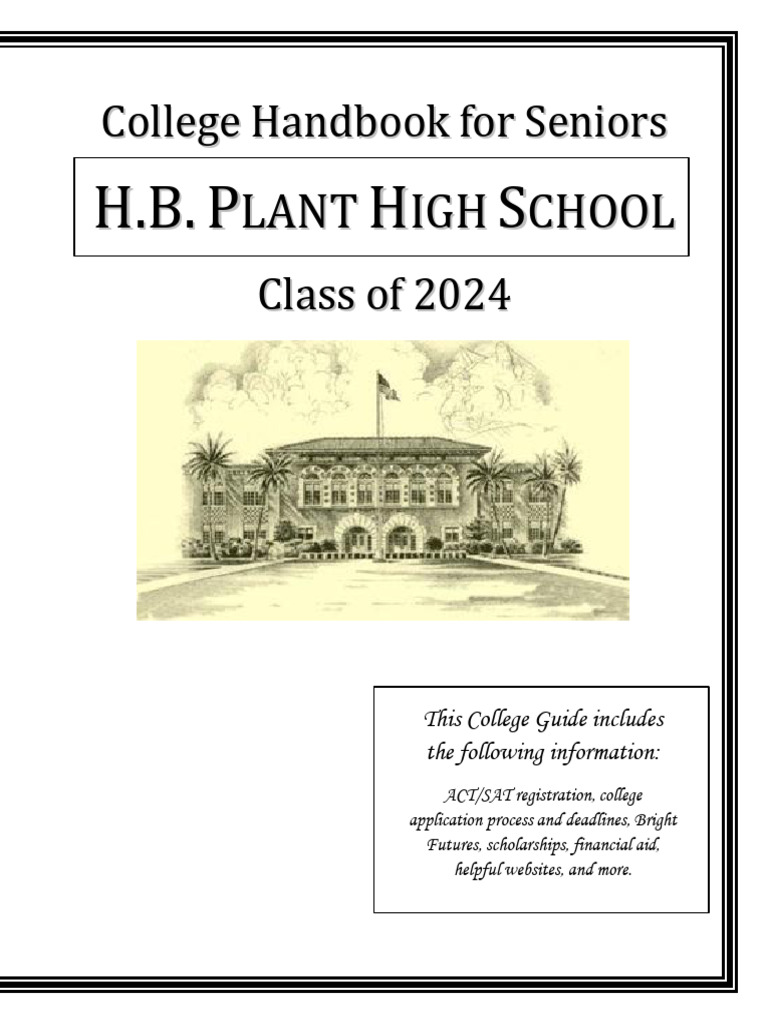 Class of 2024 Handbook | PDF | University And College Admission | Academia