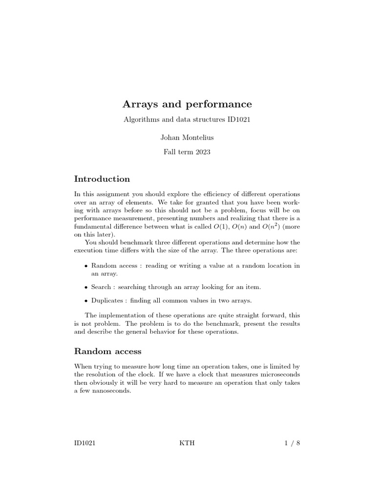 ID1021 | PDF | Runtime System | Computer Engineering