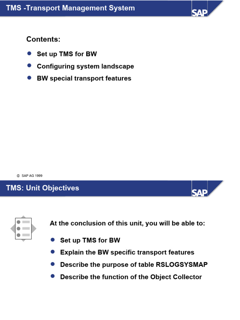 11 - 01 - TABW90 2.0B Unit 11transport Management System | PDF | Information Technology ...