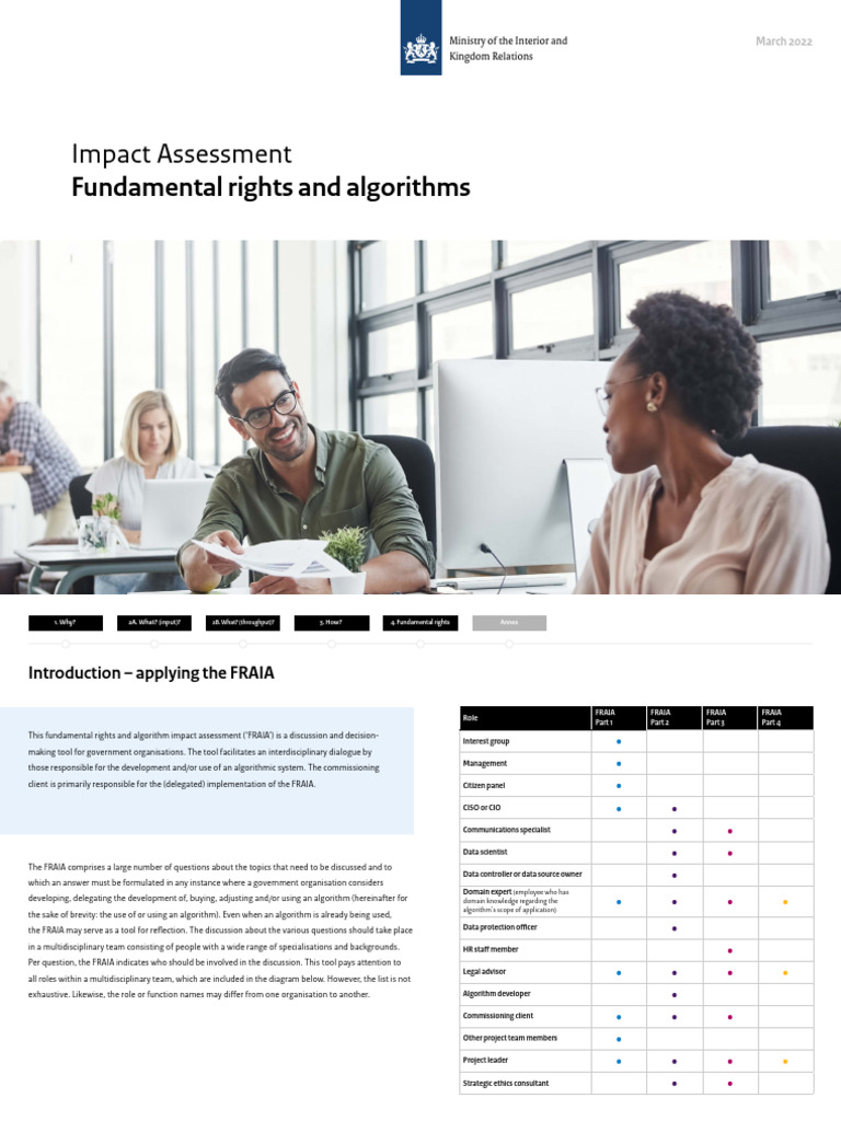 Fundamental Rights and Algorithms Impact Assessment | PDF | Algorithms ... Fundamental Rights and Algorithms Impact Assessment | PDF | Algorithms ...