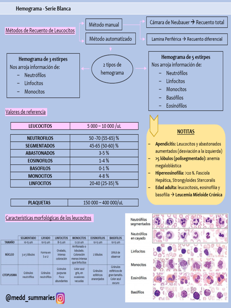 Hemograma 1pdf Leucocito Sistema Inmune