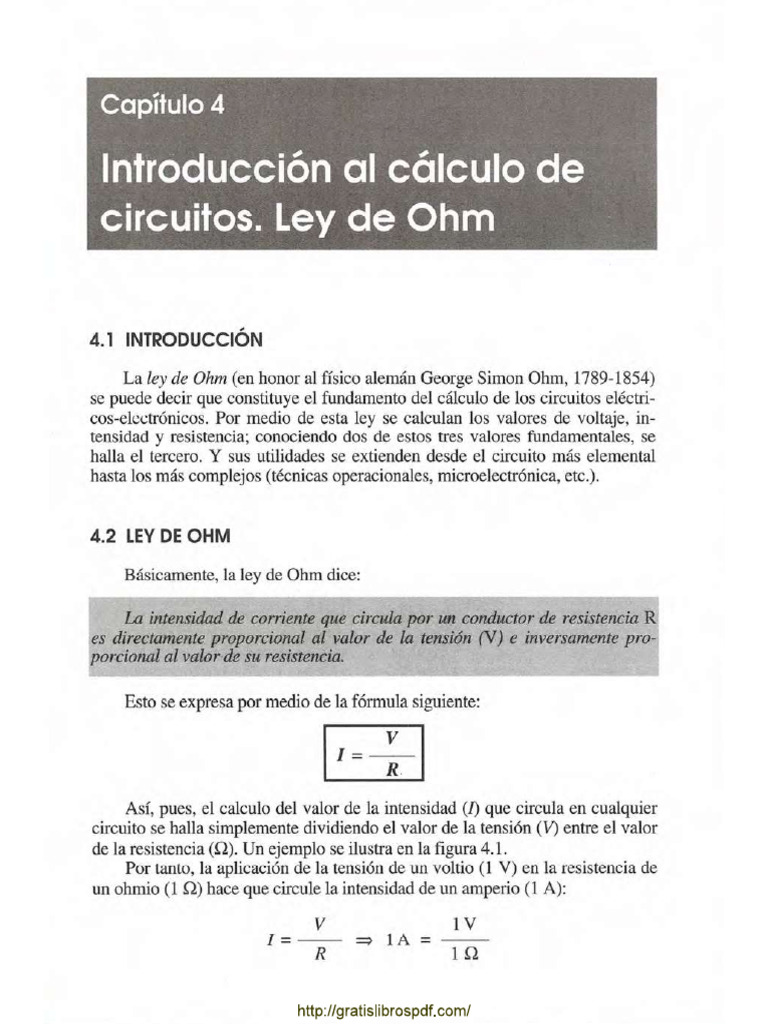 Ley De Ohm Pdf 2875