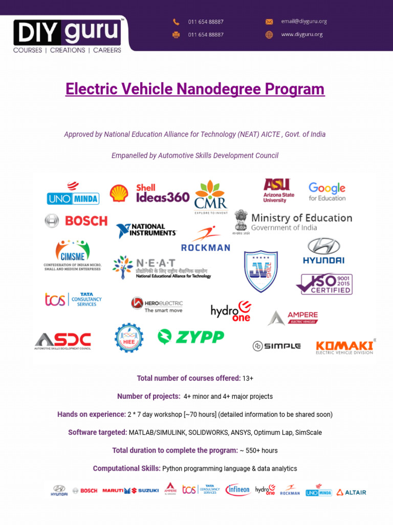 Nanodegree Program Detailed Structure Pdf Electric Vehicle Matrix Mathematics 