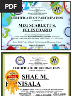 Quiz Bee Score Sheet Template | PDF