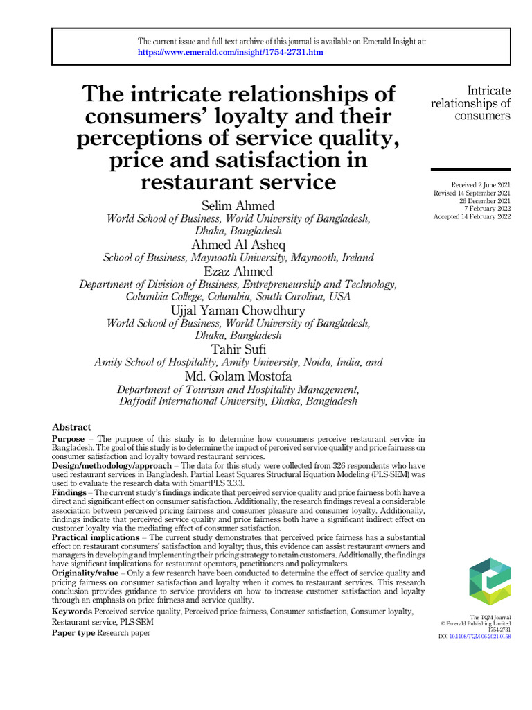 Simón 2 | PDF | Customer Satisfaction | Cronbach's Alpha