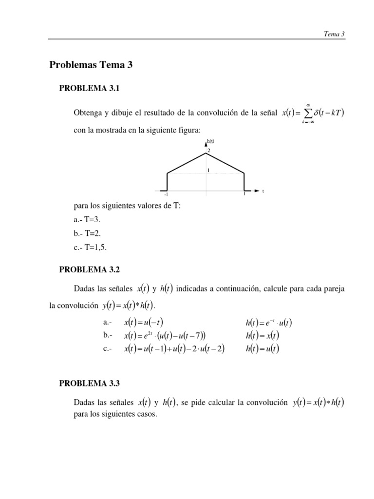 Problemas T3 | PDF | Mecánica | Ciencia computacional