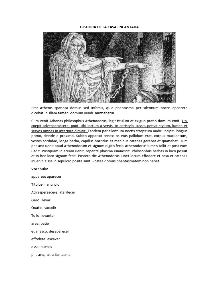 Historia de La Casa Encantada | PDF