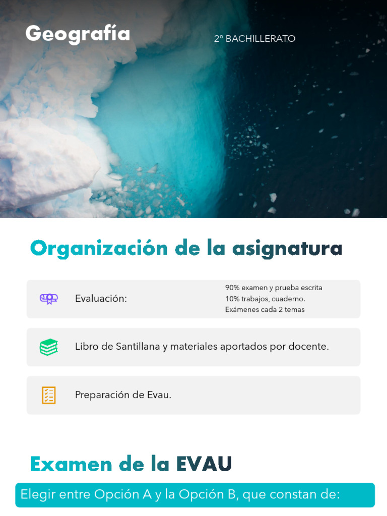 Tema 1 El Relieve | PDF | Paisaje | Naturaleza