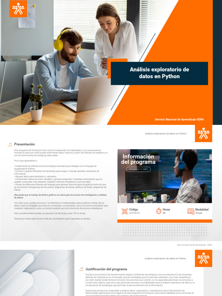 Informacion Del Programa | PDF | Análisis | Aprendizaje