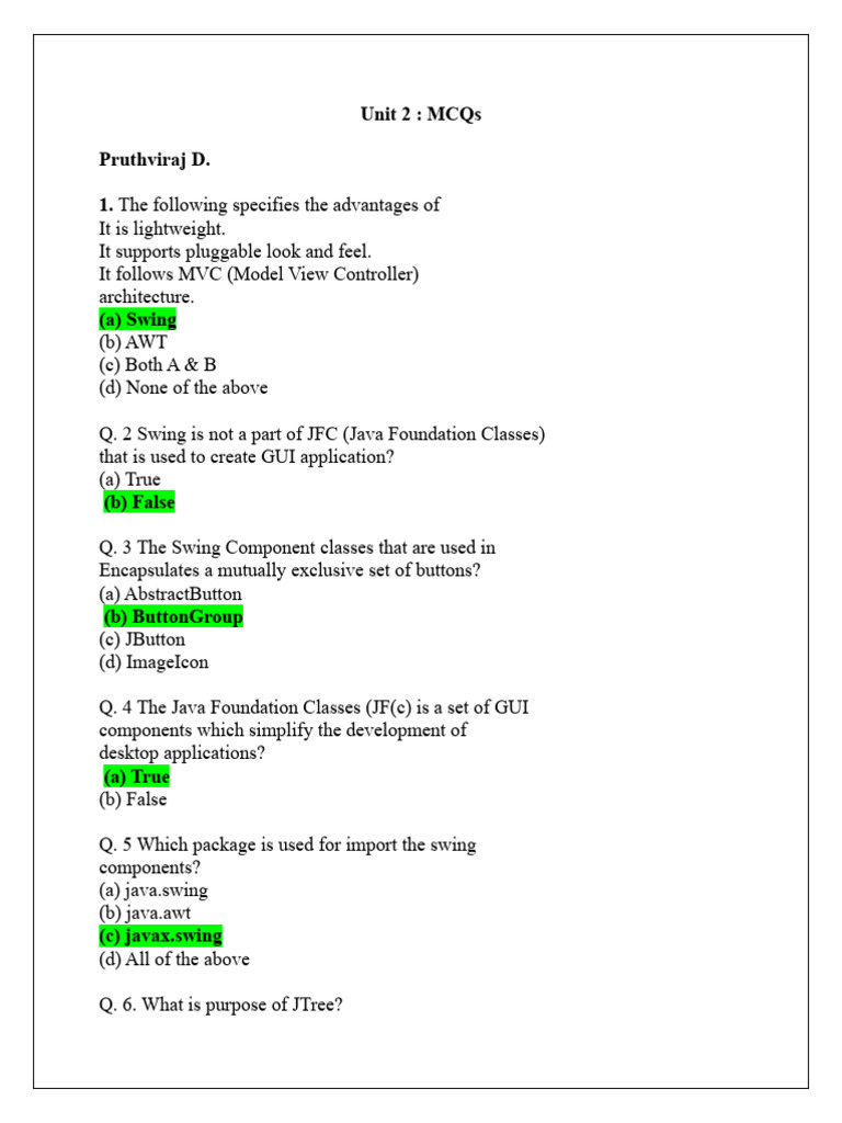 MCQs On 2nd | PDF | System Software | Software Engineering