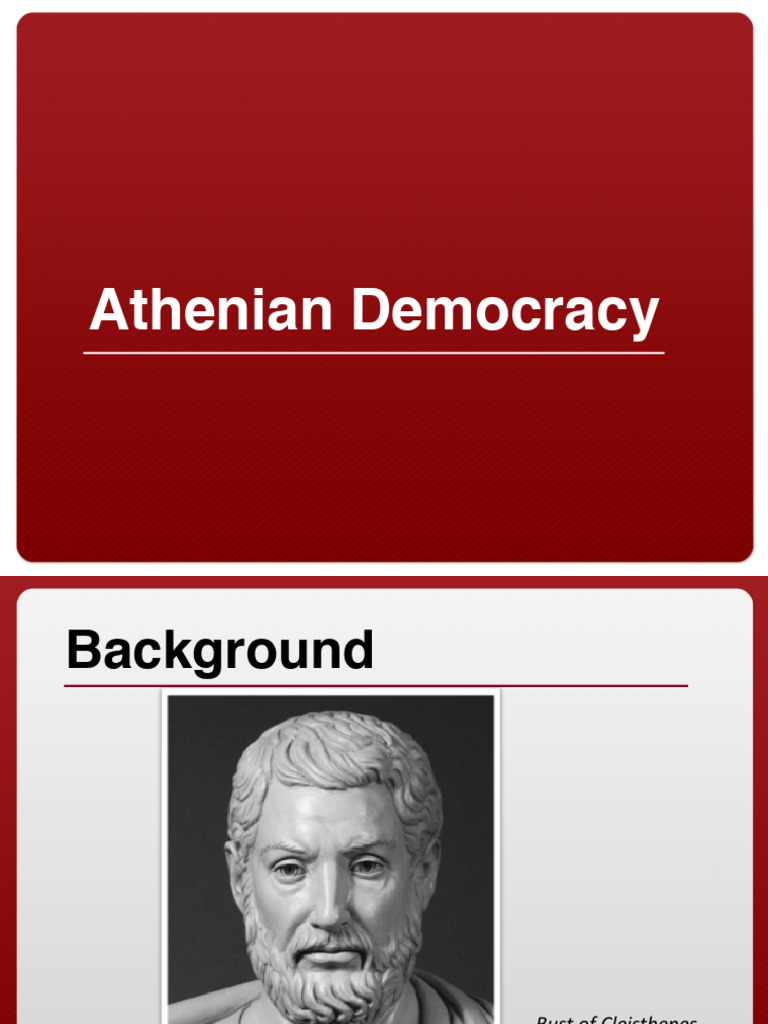 Athenian Democracy | PDF | Social Science
