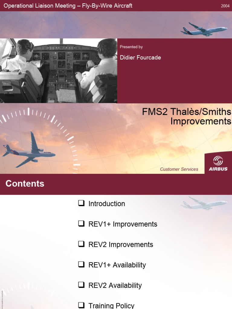 22-FMS2 Thales | PDF | Aviation | Aircraft