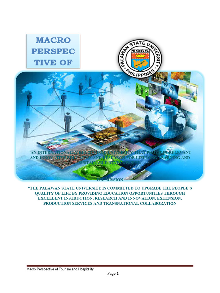 Module 4 Macro Perspective of Tourism Edited | PDF | Taxes | Fiscal ...