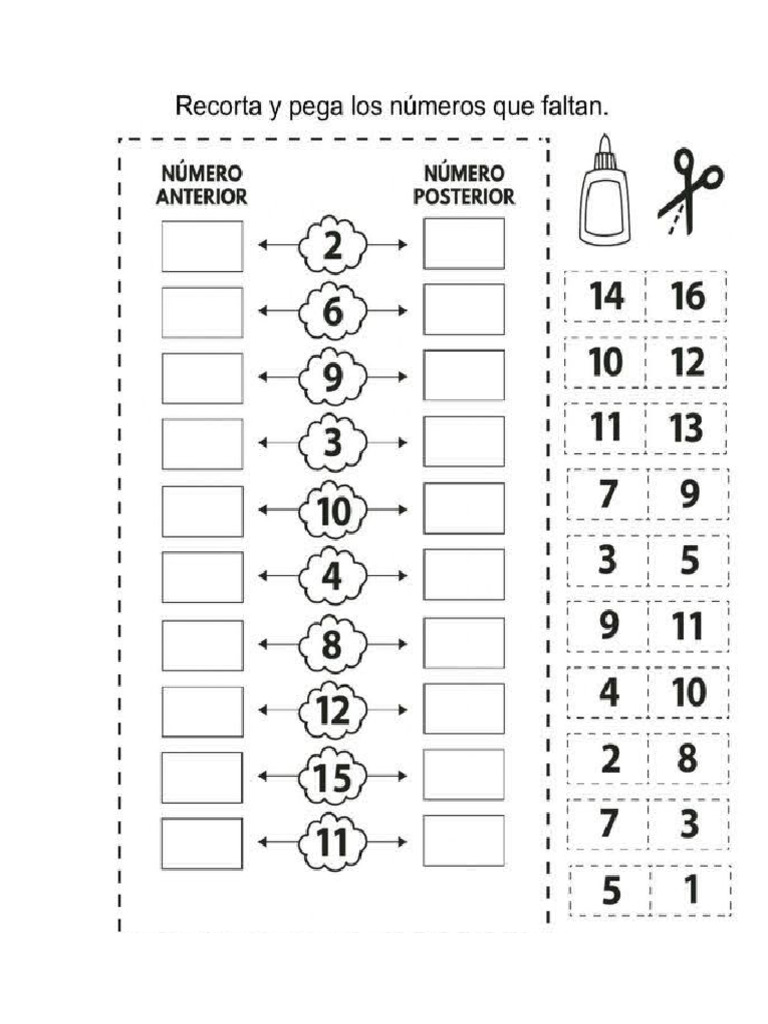 Actividad Del 1 Al 15 | PDF