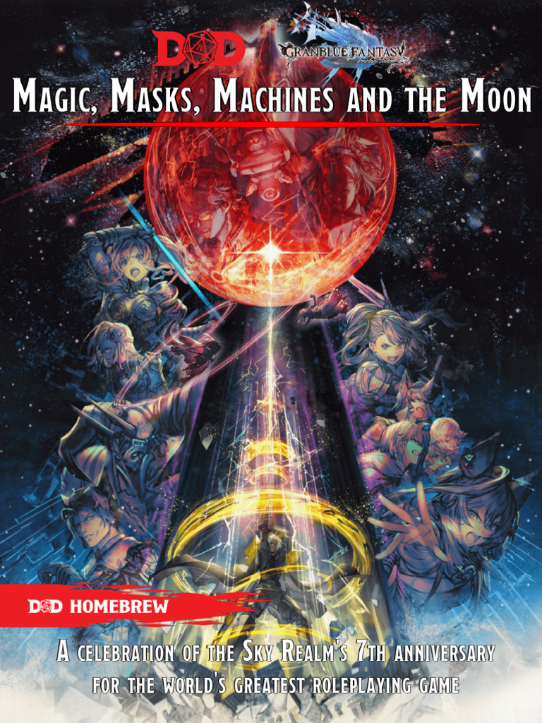 5E - Granblue Fantasy - Magic, Masks, Machines and The Moon | PDF