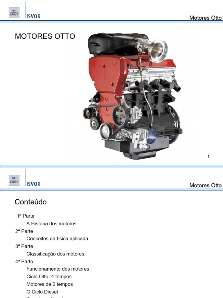 Motores Otto | Download grátis PDF | Motores | Pistão