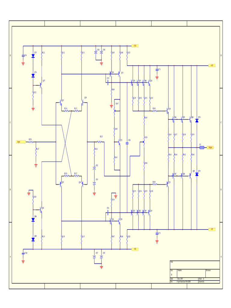 Hfe Krell Kav-300i Schematics | PDF