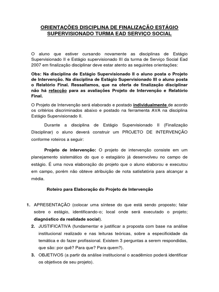 AVA 634853764892498750orientacoes Disciplina de Finalizacao Estagio ... AVA 634853764892498750orientacoes Disciplina de Finalizacao Estagio ...
