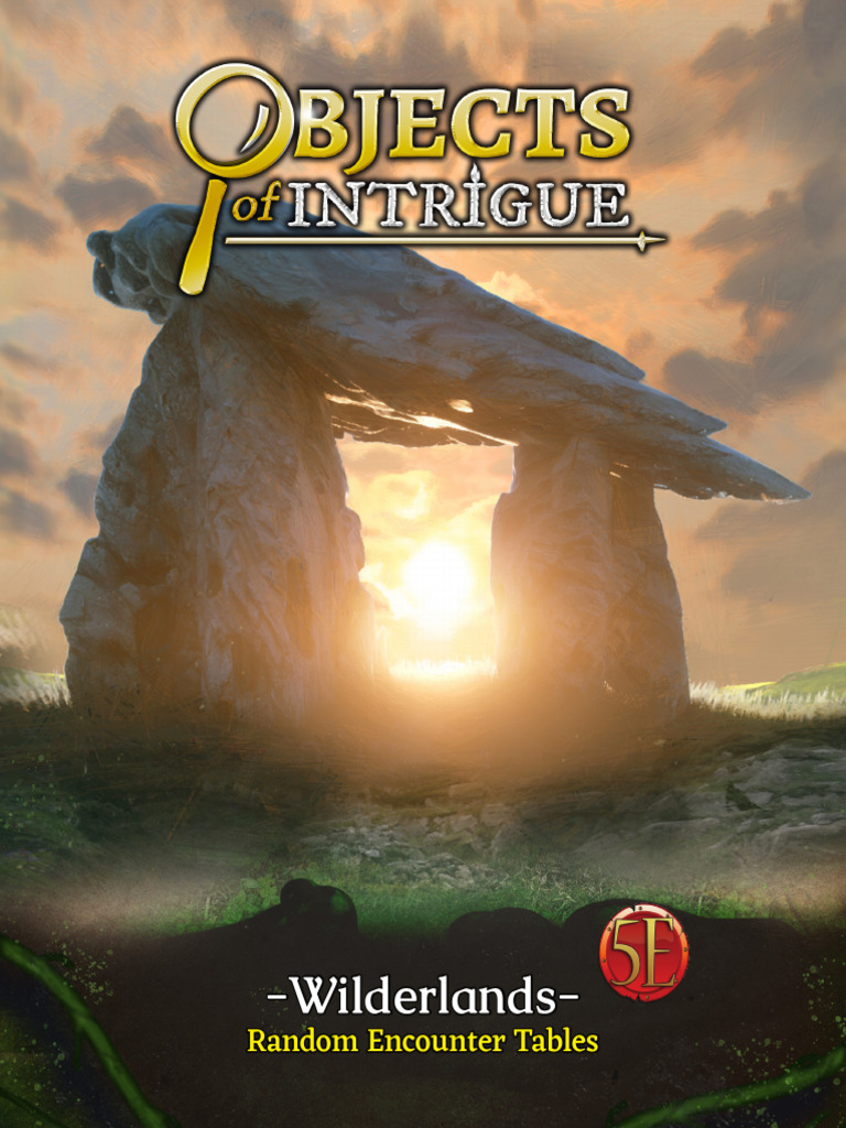 Nord Games - Objects of Intrigue - Wilderlands | PDF