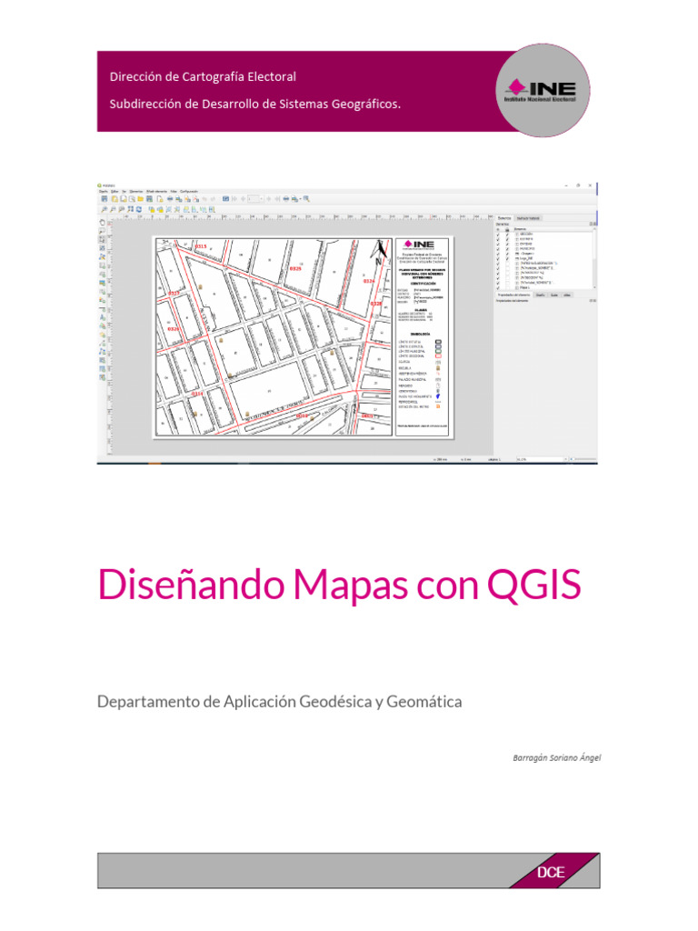 Guía QGIS: Diseño de Mapas y Composición | PDF | Ventana (informática ...