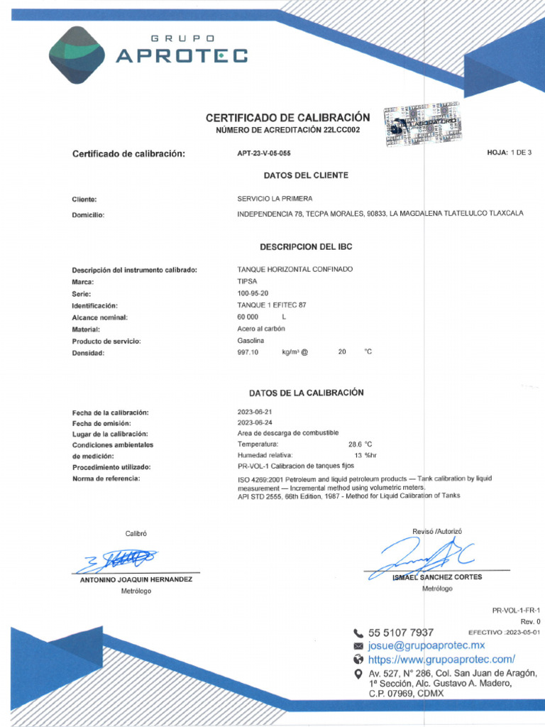 Apt-23-V-05-055 La Primera (60 87) | PDF