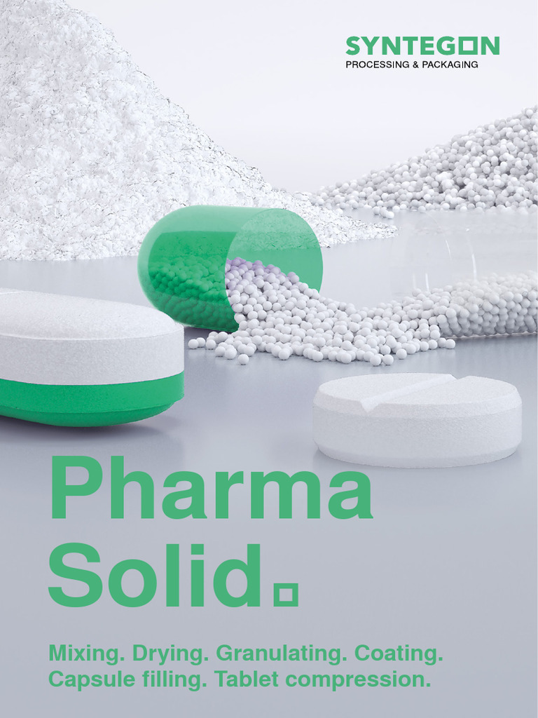 Pharma Solid: Innovations in Production | PDF | Tablet (Pharmacy ...