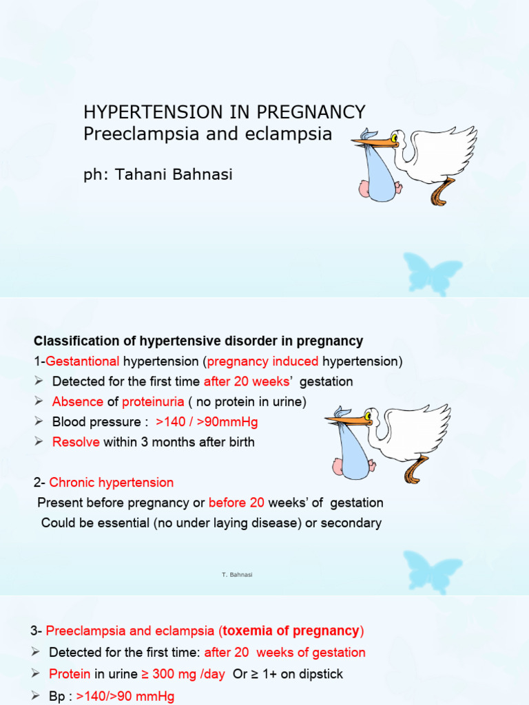 Preeclampsia and Eclampsia-1 | PDF | Hypertension | Medical Specialties