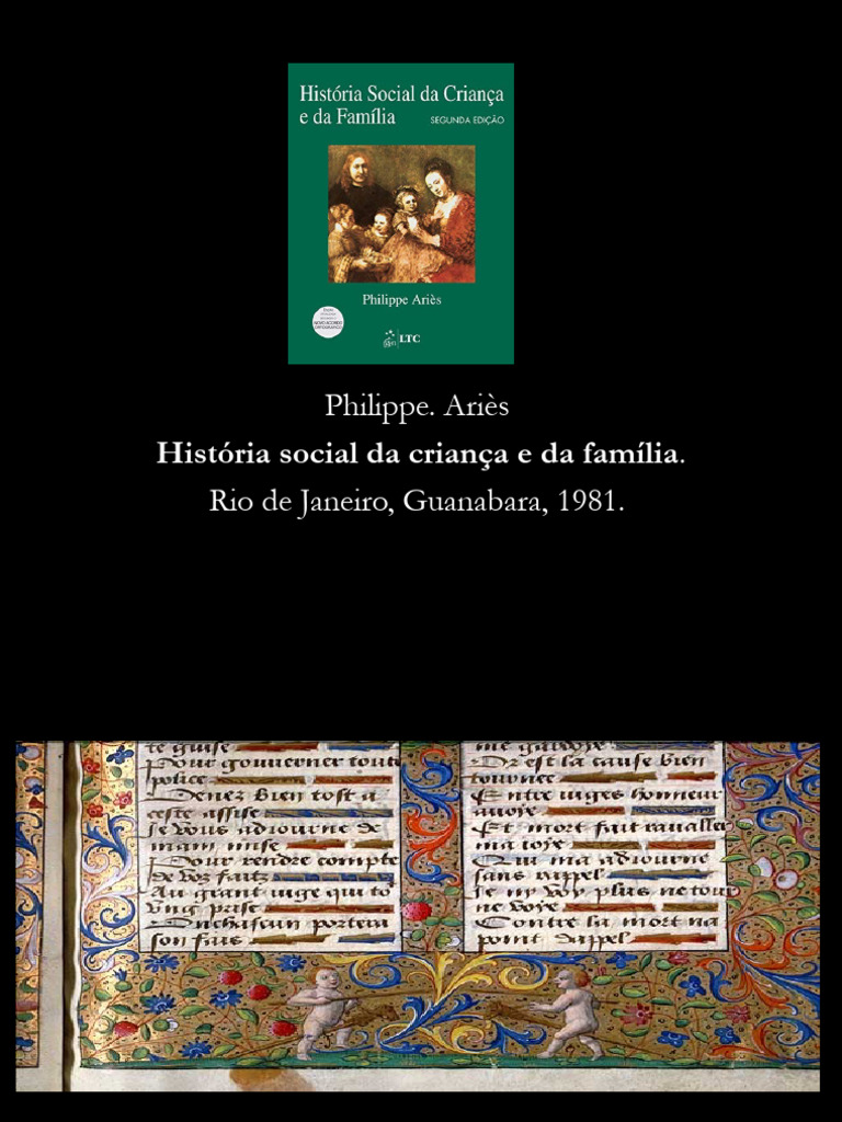 Descoberta Da Infância Philippe Ariès | PDF | Família | Idade Média