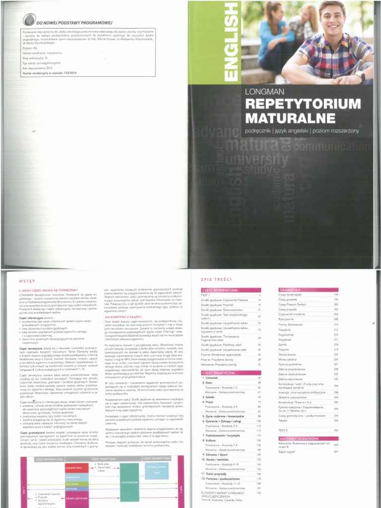 Longman. Repetytorium Maturalne. Podręcznik, J. Angielski, Poziom Rozszerzony | PDF