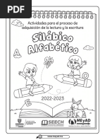 Cuadernillo Silabico-Alfabetico Rubi Alba | PDF | Sílaba | Filología
