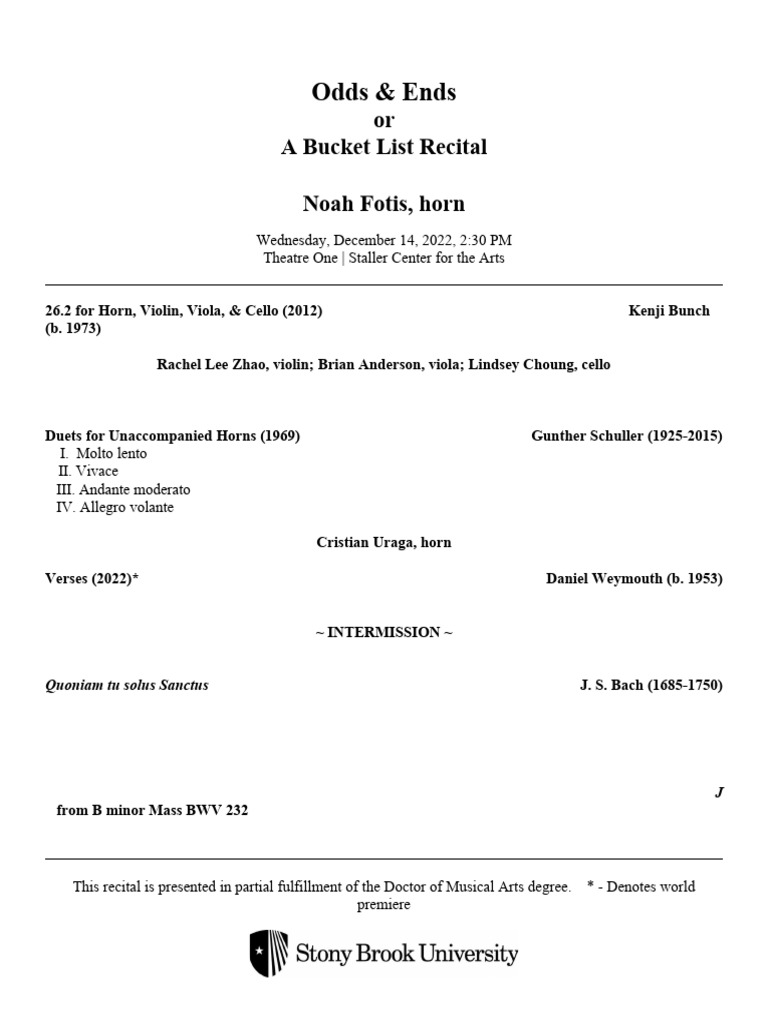 DMA recital #3 | PDF