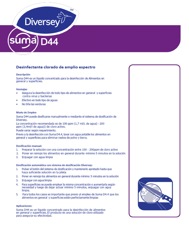 PIS Suma D44 Dic 22 | PDF | Agua | Concentración