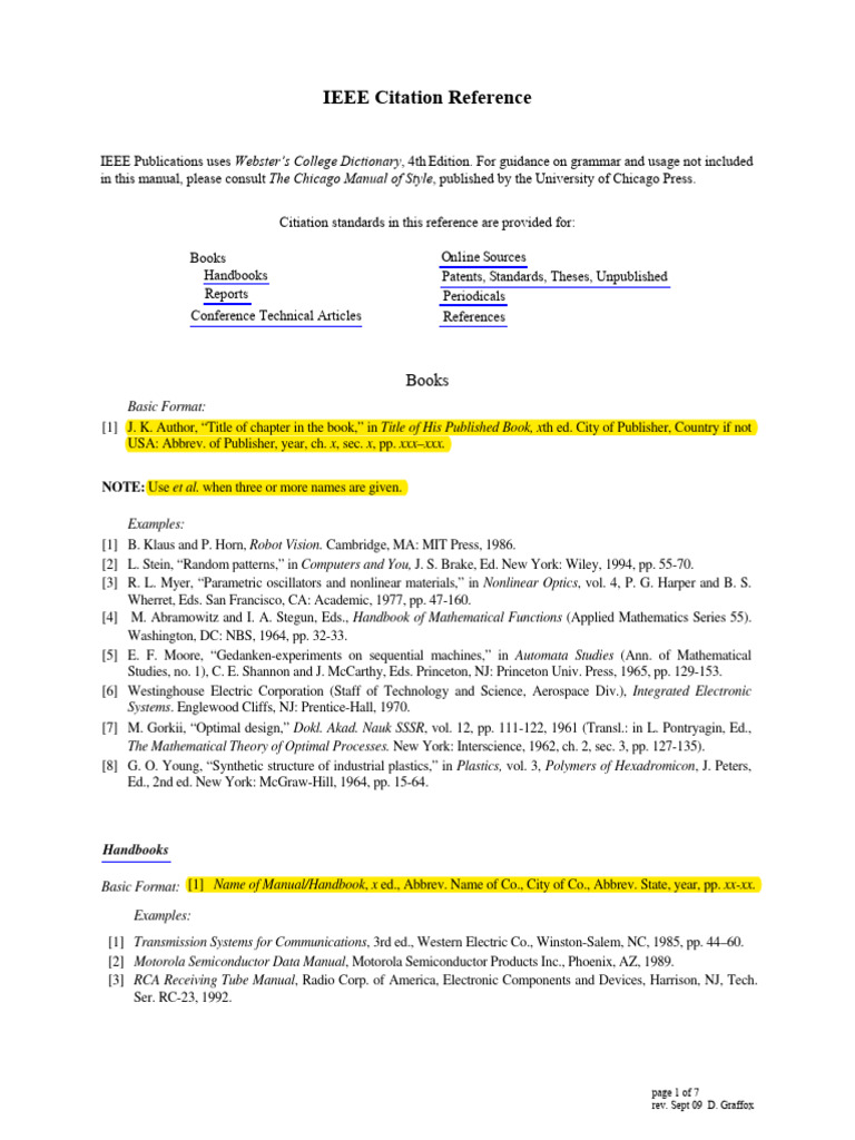 IEEE References | PDF | Digital Object Identifier | Bracket