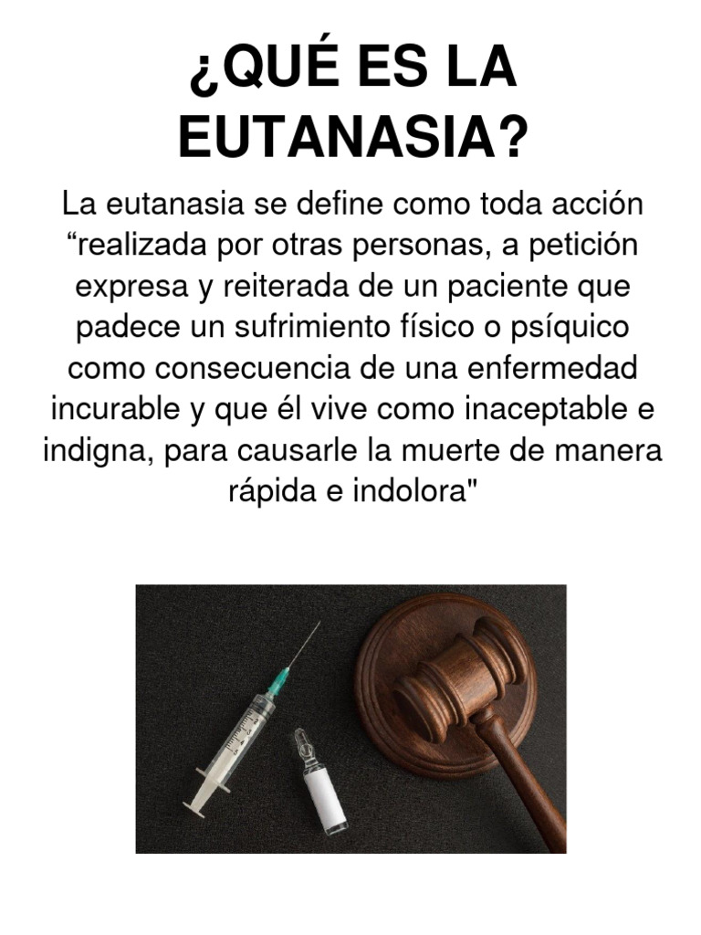 EUTANASIA | PDF | Medicina