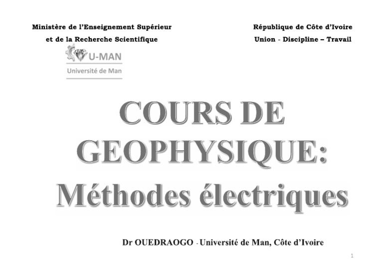 GEOPHYSIQUE | PDF