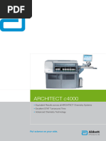 Brochure Abbott Architect | PDF | Assay | Blood Transfusion