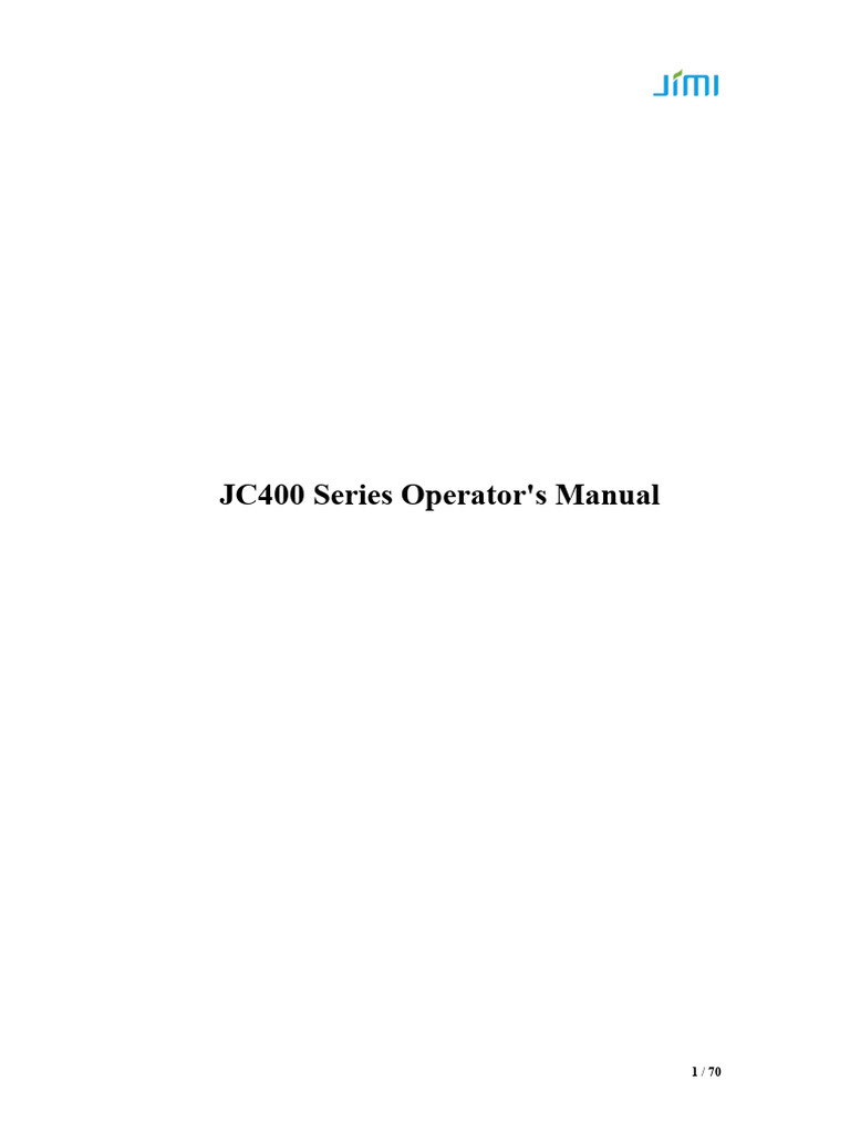 jc400 Manual | Download Free PDF | Mobile App | Video