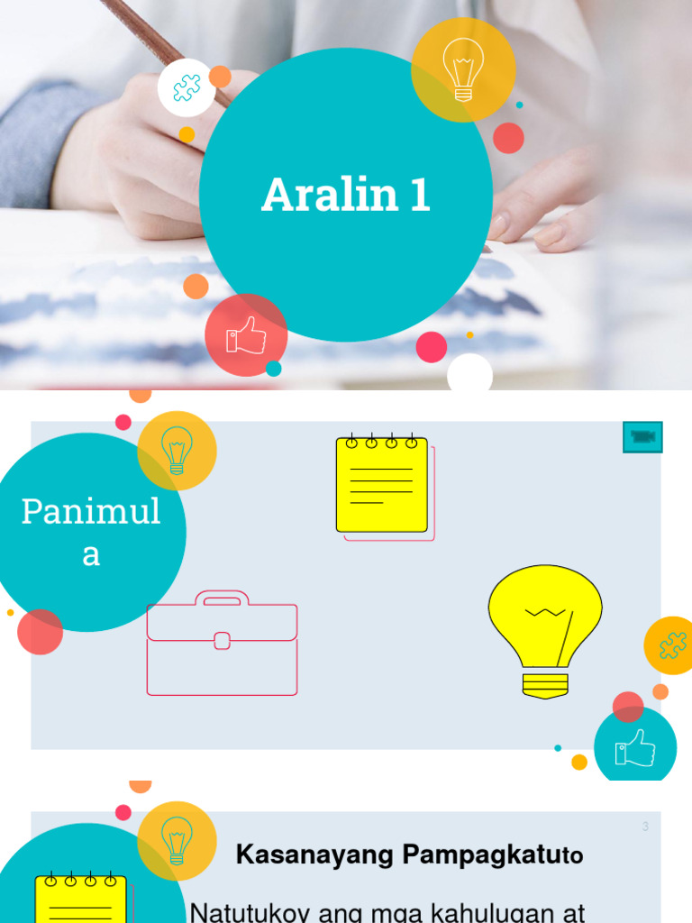 Aralin 1 | PDF