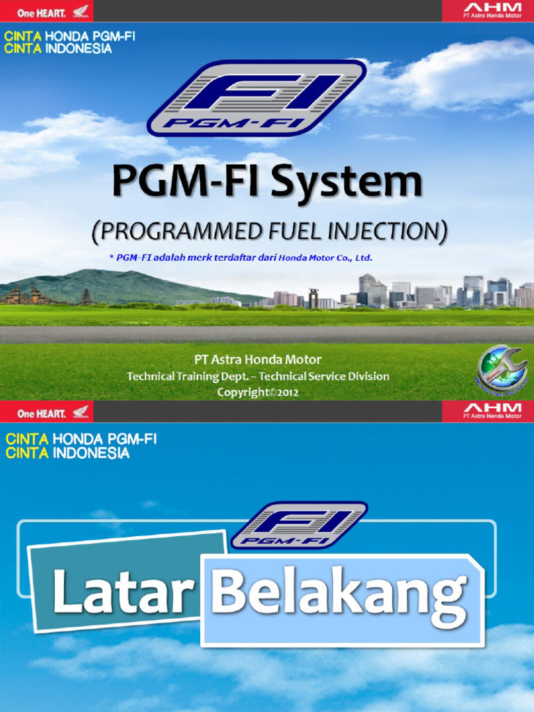 Honda Pgm-Fi & Esp Technology | PDF Honda Pgm-Fi & Esp Technology | PDF