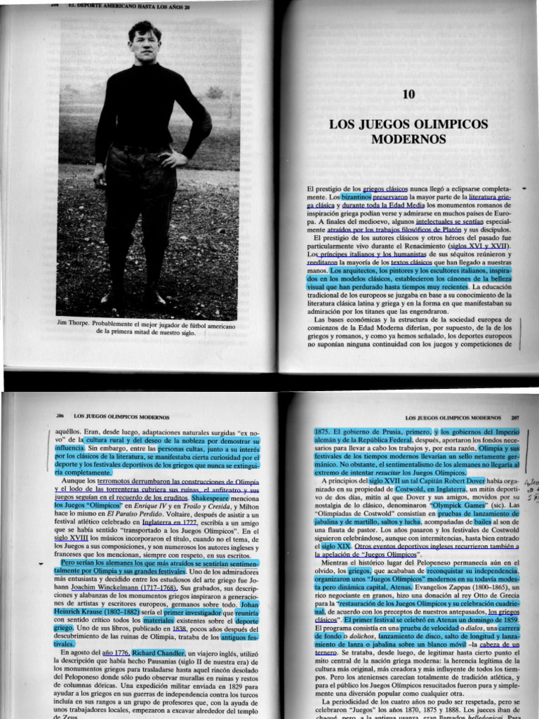 Mandell, Richard-Historia Cultural Del Deporte (Cap10) | PDF | Deporte ...