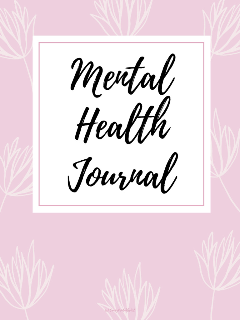 Mental Health Planner | PDF | Anxiety | Thought