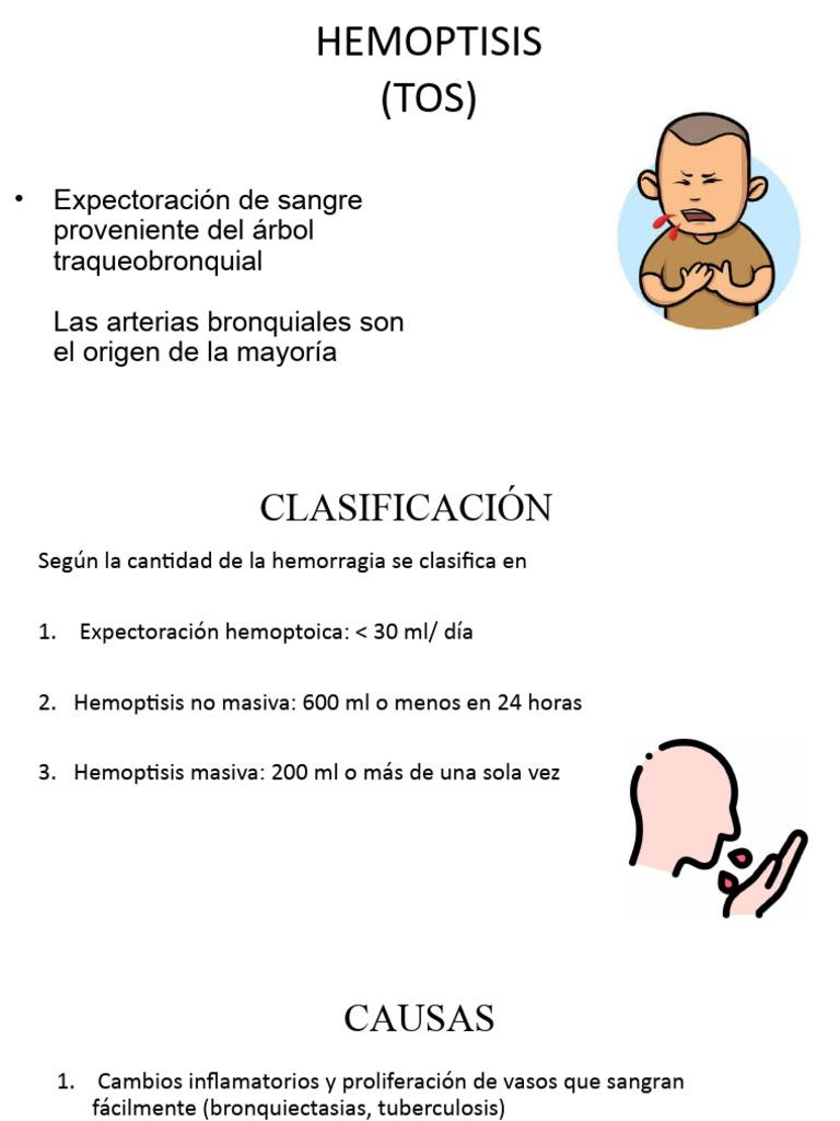 Hemoptisis | PDF | Ciencia y matemáticas