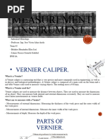 Vernier Caliper Calibration Guidelines | PDF | Calibration | Tools