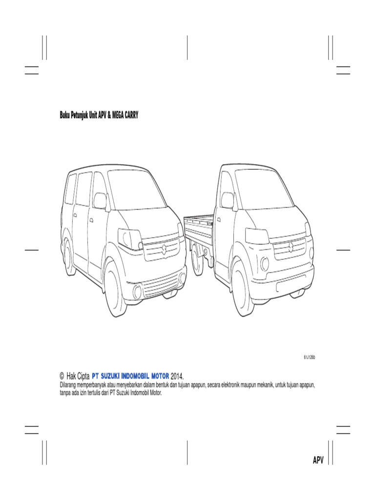 Owner's Manual APV 2014 | PDF