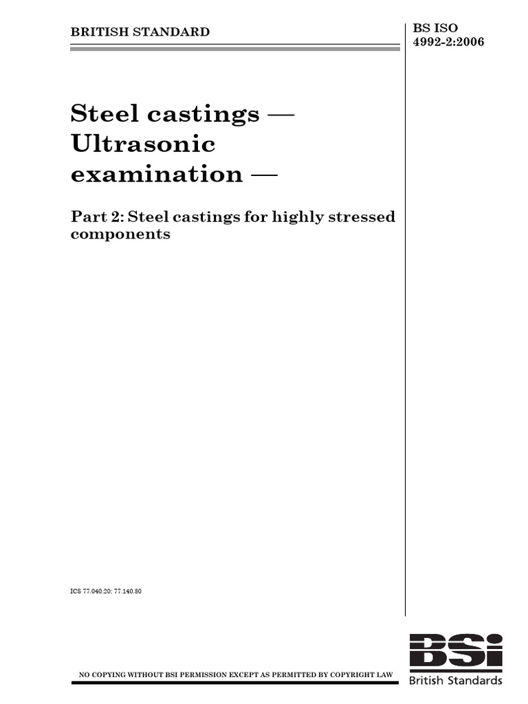 BS Iso 4992-2 | PDF | Area | Length