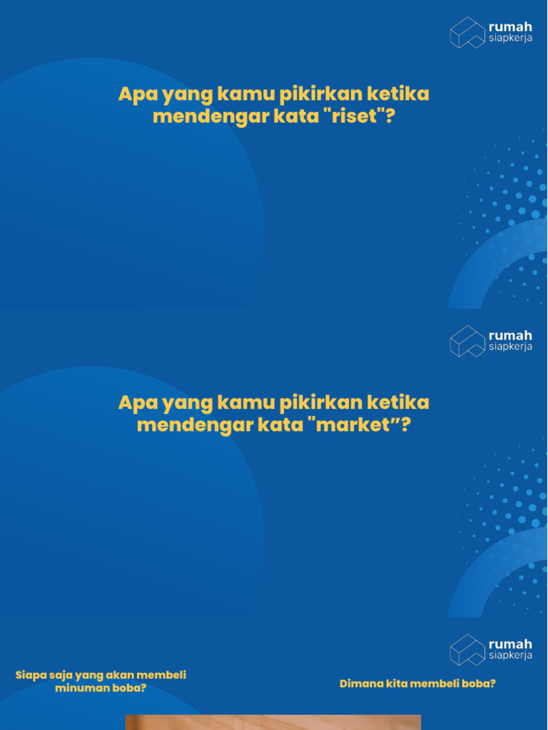 Topik+2 +Riset+Market+101 | PDF | Karier & Perkembangan