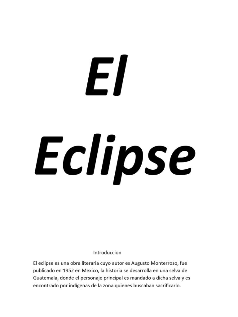 El Eclipse | PDF | Guatemala