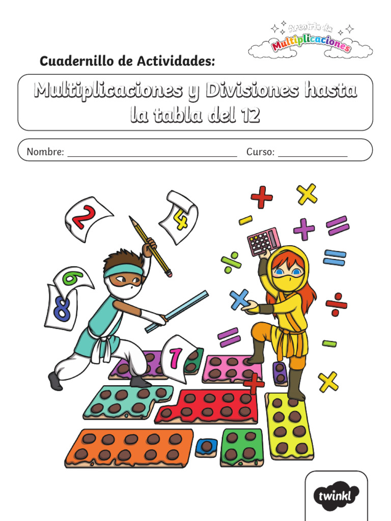 CL M 1692204227 Cuadernillo de Actividades Multiplicaciones y ...
