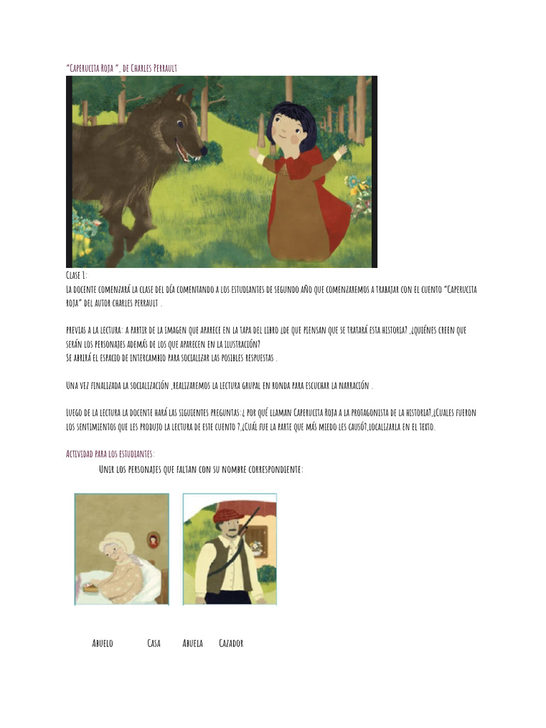 Caperucita Roja | PDF