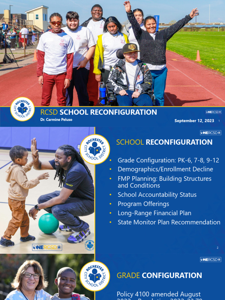 Rcsd Reconfiguration Plan Presentation 9 12 23 Final Pdf